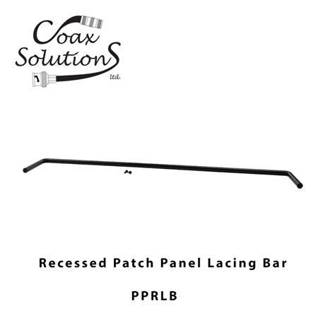 Recessed Patch Panel Lacing Bar