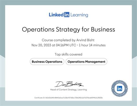 Arvind Bisht On Linkedin Certificate Of Completion