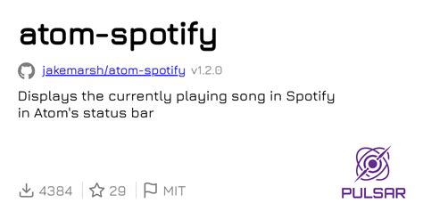 Atom Spotify Atom Spotify