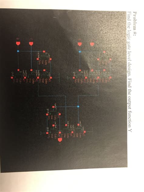 Solved Problem Find The Logic Gate Level Design Find The