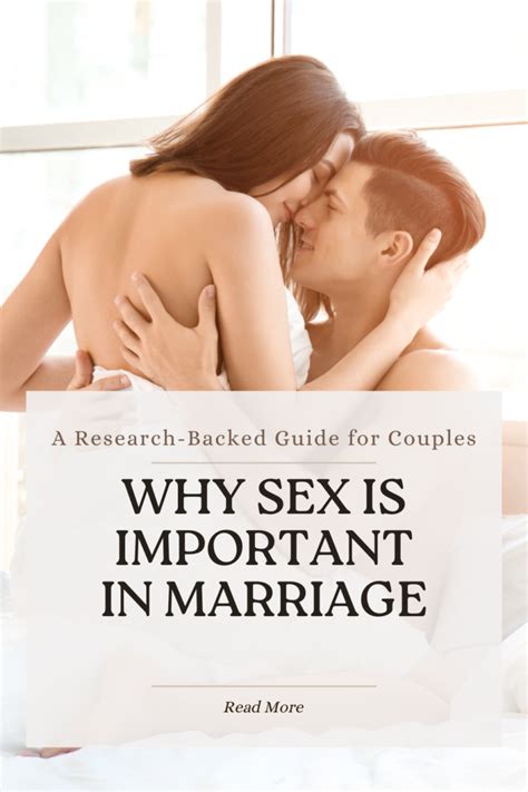 Why Sex Is Important In Marriage A Research Backed Guide For Couples Goal For Wellness