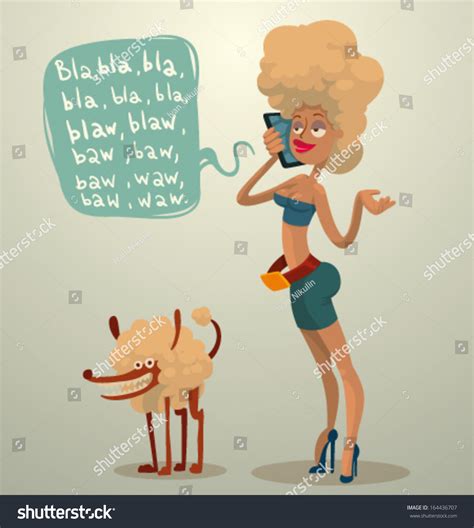 Sexy Girl Dog Vector Stock Vector Royalty Free 164436707 Shutterstock