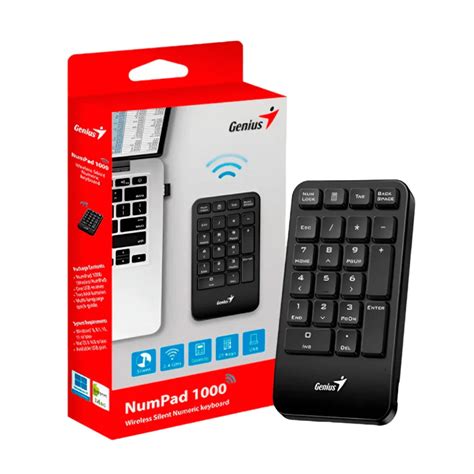 Teclado Numerico Inalambrico Genius Numpad 1000 Zetta Computación