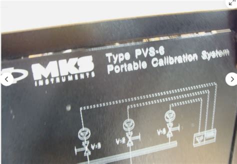 Portable Vacuum Calibration System Mks Pvs 6 For Gauge Calibrating