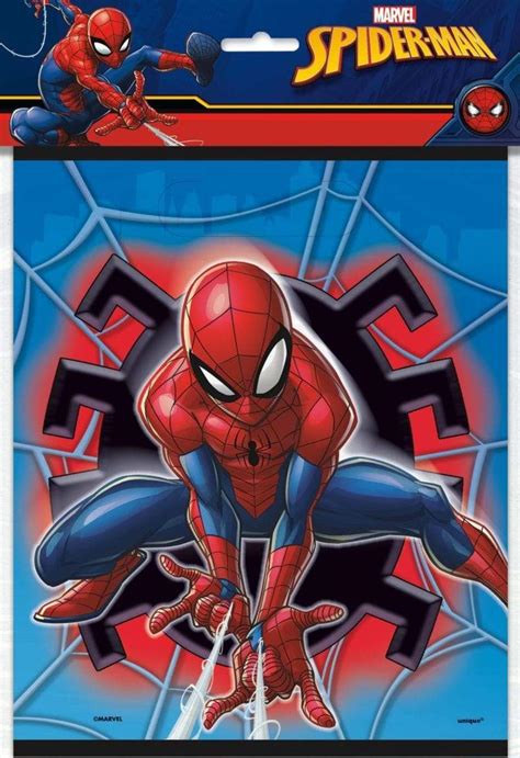 Spider Man Loot Bags 8 Count