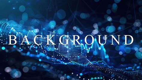 Abstract Blue Data Visualization With Bokeh Premium Ai Generated Psd