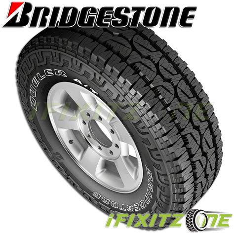 1 Bridgestone Dueler At Revo 3 P25570r18 112t Owl All Terrain 60k