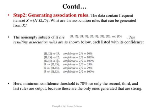 Association Analysis In Data Mining