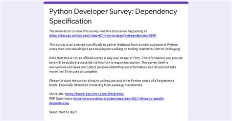 arun babu neelicattu on linkedin python developer survey dependency