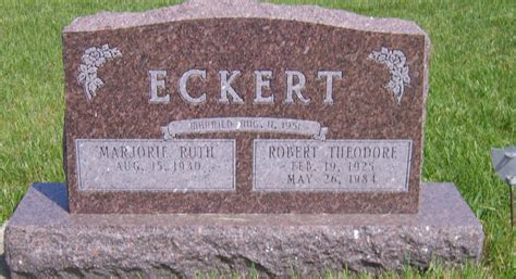 Robert Theodore Rock” Eckert 1925 1984 Memorial Find A Grave