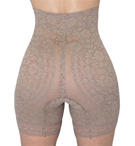 Rago Extra Firm High Waist Long Leg Shaper 6207 Mocha Breakout Bras
