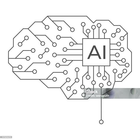 클라우드 컴퓨팅 시스템을 갖춘 회로 기판 인공 지능을 사용한 개념 클라우드 관리 기술 배경 0명에 대한 스톡 벡터 아트 및 기타
