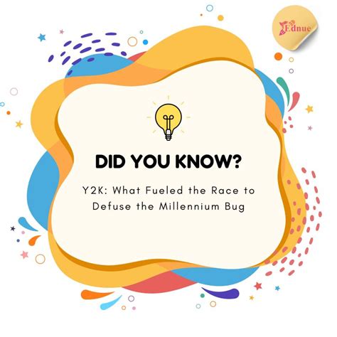 Ednue Technologies On Linkedin Y2kbug Techhistory Millenniumbug Year2000 Techfrenzy Ednue