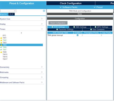 Stm32编码器模式控制增量编码器 虎啸岳林 博客园