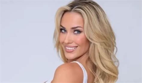 Golfer Paige Spiranac Shows Off Massive Cleavage And Underbum In Low Cut Top And Tiny Skirt On