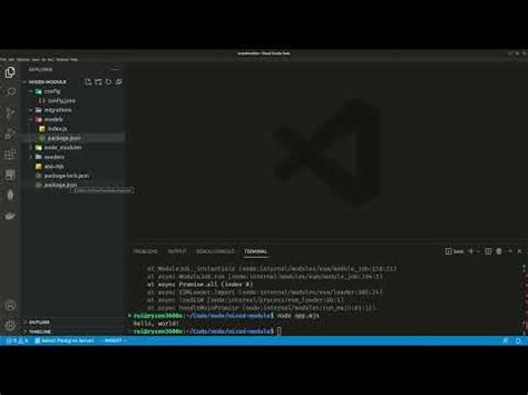 How To Use CommonJS Module Inside ES Module YouTube