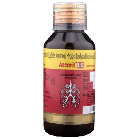 Ascoril Ls Syrup View Usage Side Effects Price And Subtitute Egmedi