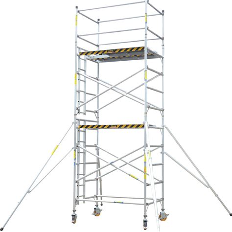 High Quality And Durable Aluminum Assembled Scaffolding Is Used For