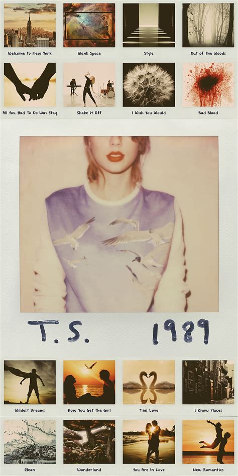 Taylor Swift 1989 Polaroid Blank Space