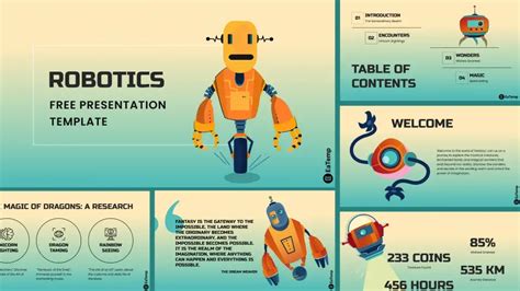 robotics ppt presentation template eatemp