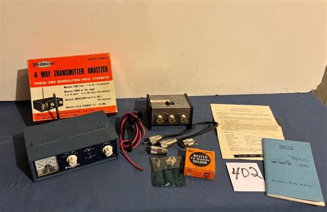 Transmitter Analyzer And More