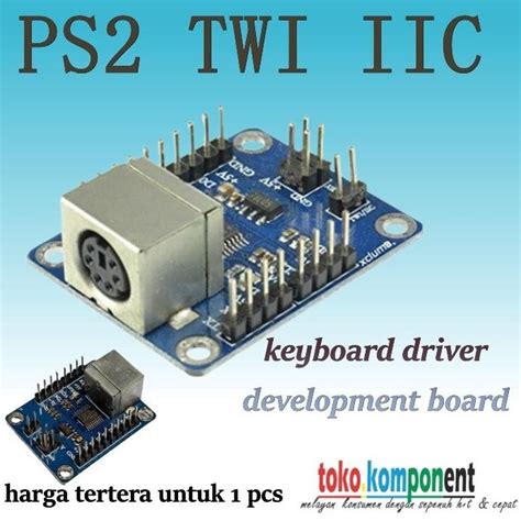 Jual Ps2 Twi Iic Keyboard Driver Module Serial Port