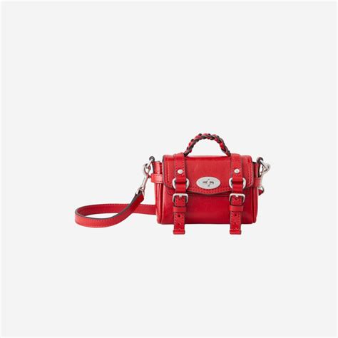 멀버리 글로시 Nvt 마이크로 알렉사 랭커스터 레드 Mulberry Kream