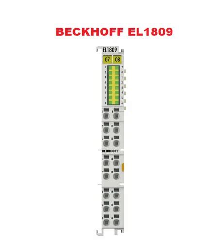 Beckhoff Digital Input Terminal EL EtherCAT At Piece In New Delhi
