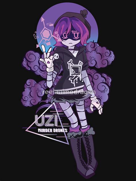 Murder Drones Retro Uzi Absolute Solver Essential T Shirt For Sale By