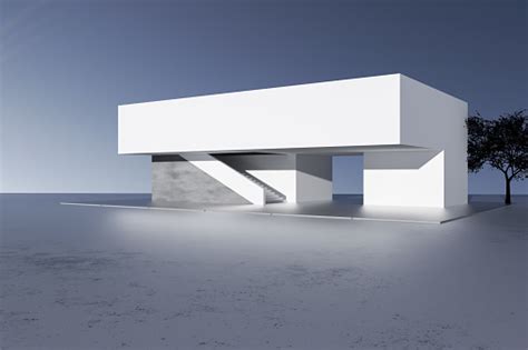 빈 콘크리트 바닥 자동차 프리젠 테이션과 미래 건축 배경의 3d 렌더링 주차 활동에 대한 스톡 사진 및 기타 이미지 주차 활동 주차장 0명 Istock