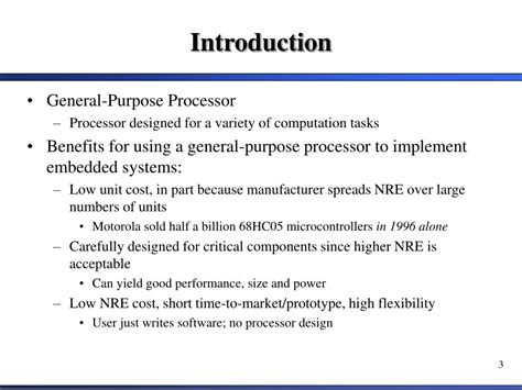 PPT Chapter 3 General Purpose Processors Software PowerPoint Presentation ID 5603029