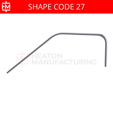 Rebar Shape Codes Bar Bending Shapes 8666 2020 Heaton Manufacturing