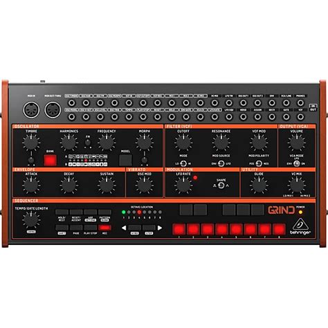 Behringer Grind Hybrid Semi Modular Synthesizer Guitar Center