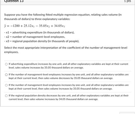Solved Suppose You Are Conducting A Simple Linear Regression