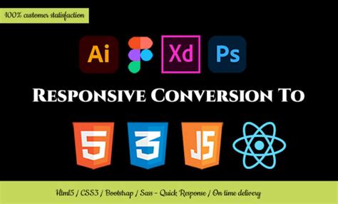 Make Web Design From Figma Xd Photoshop To Html Css React By Techmentor23 Fiverr