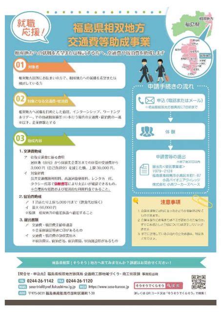 求職者支援のご案内福島県相双地方交通費等助成事業 株式会社メイワ RECRUIT SITE