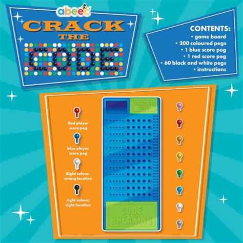 Crack The Code Mastermind Board Game