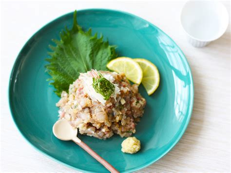 【薬膳おつまみレシピ05】薬味たっぷり鯵のなめろう【夏の料理】 旅のあと ふたりのレシピ