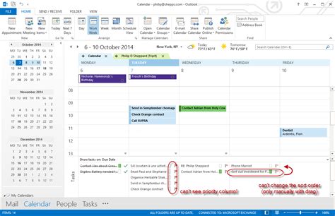 How To Add A Calendar Daily Task List In Outlook At Consuela Pelkey Blog