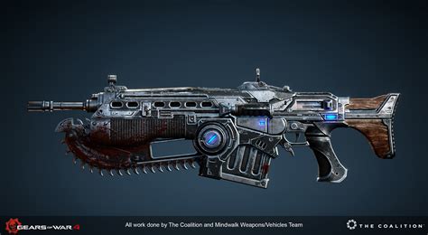 Eugene Slautin Weapons Vehicles And Robots Of Gears Of War 4