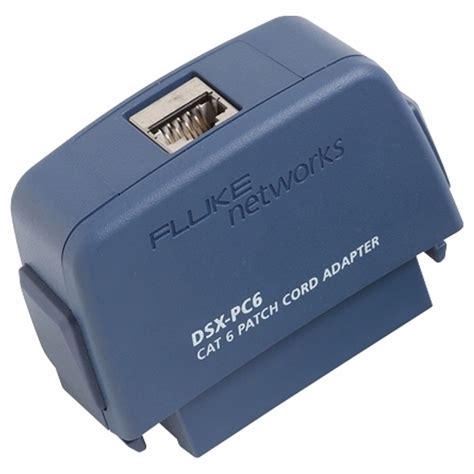 FLUKE NETWORKS DSX PC6 Single Patch Cord Adapter Single Adapter 807V72 DSX PC6 Grainger