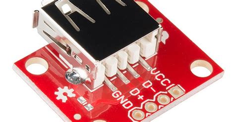 SparkFun USB Type A Female Breakout Kiwi Electronics