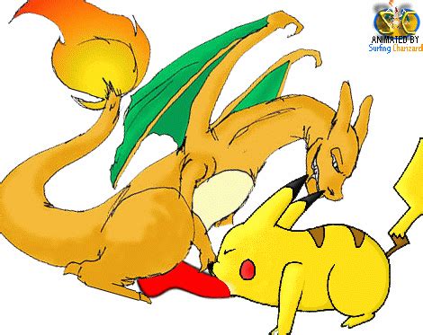 Post 80339 Animated Charizard Pikachu Porkyman Surfing Charizard