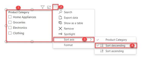 power bi slicer sort descending [with examples]