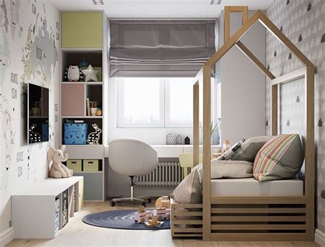 Детская комната в пастельных тонах