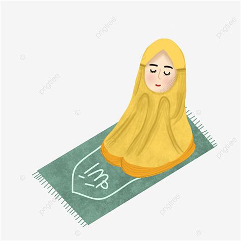 손 으로 그린 무슬림 여성 들 은 경건 하 게 기도 했다 무슬림 여자 빌다 기도 Png 일러스트 및 벡터 에 대한 무료 다운로드 Pngtree