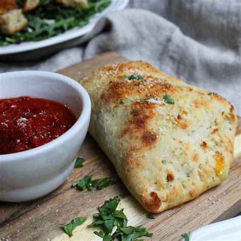 Broccoli Chicken And Cheese Calzones With Healthy No Yeast Dough
