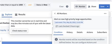 Object Monitors [sunset] • Core Concepts • Evaluation • Palantir