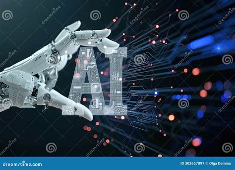 Robotic Arm Assembling Ai Lettering Synergy Between Robotics And