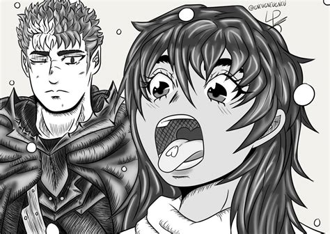 Casca Eating Snow Berserk Fnart By Gneugneugneuartlp On Deviantart